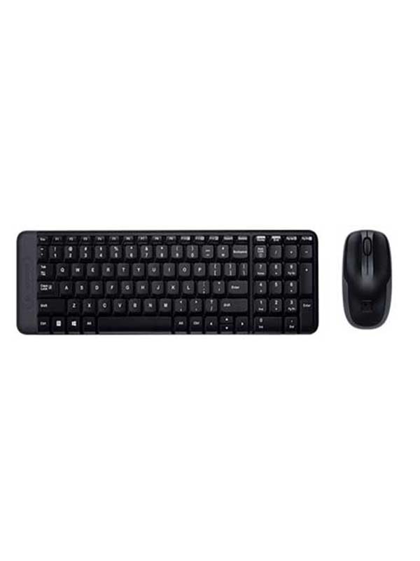 Logitech Mk220 Wireless Keyboard And Mouse Combo Black 920 003160